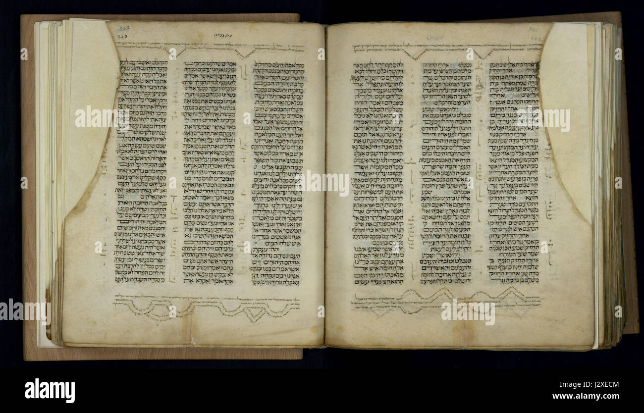Bible from 1300 (324 Stock Photo - Alamy