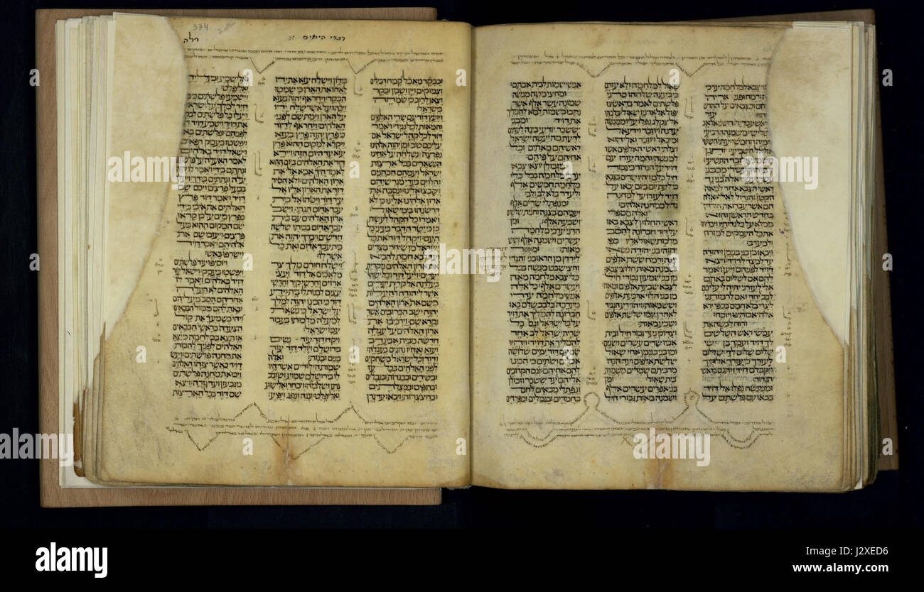 This Bible, dated around 1300, is an example of medieval religious ...