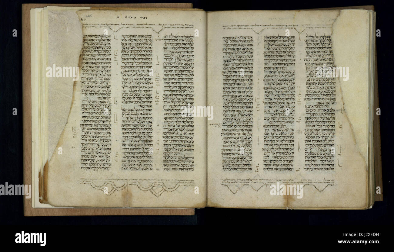 Bible from 1300 (346 Stock Photo - Alamy