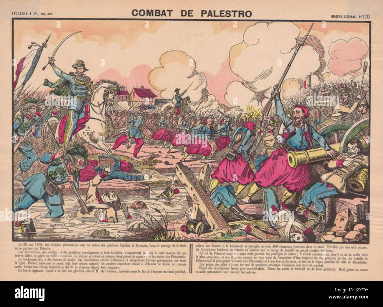 The Battle of Palestro (1859) was a key confrontation during the Second ...