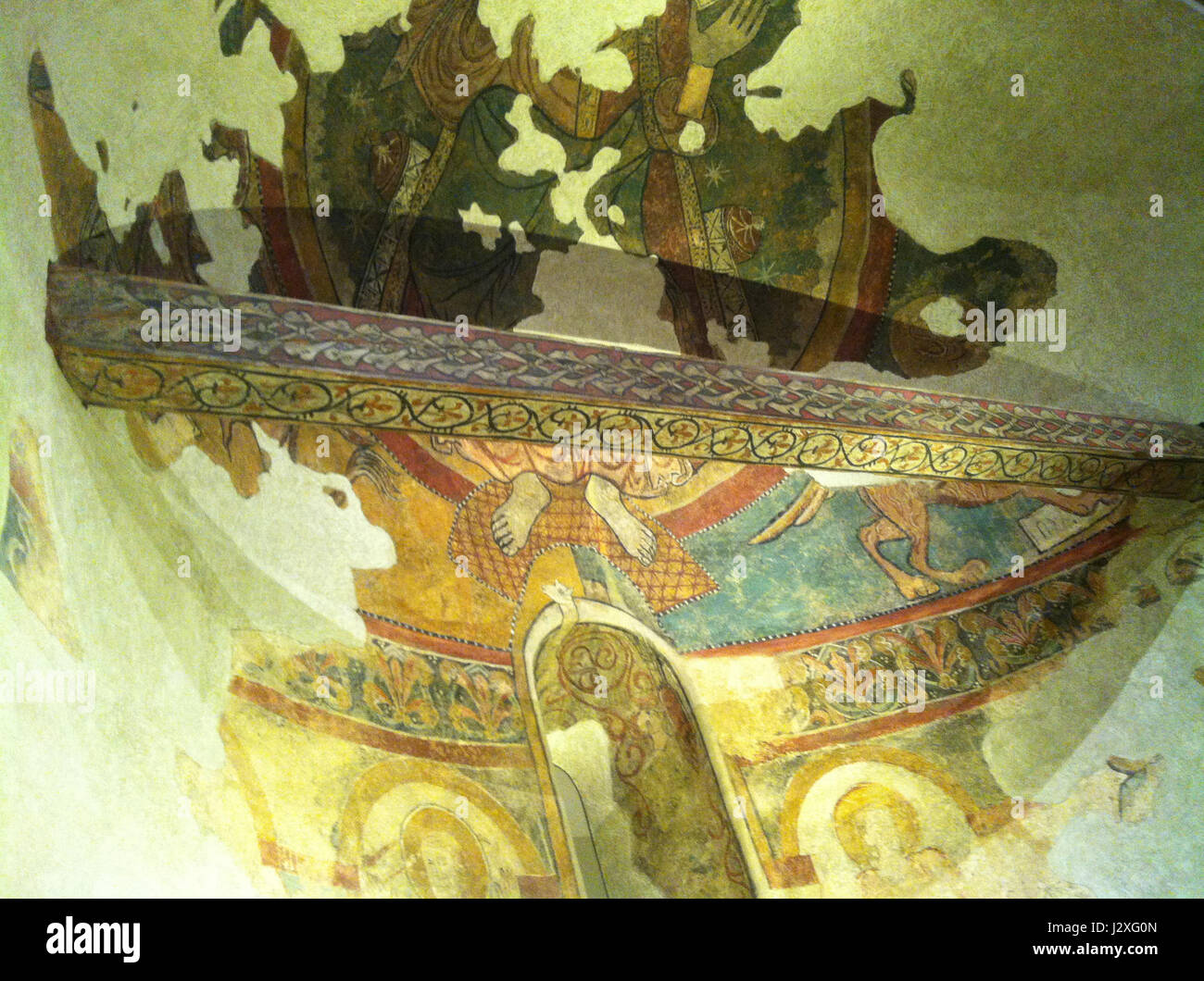 The apse and beam of Toses likely refer to architectural features ...