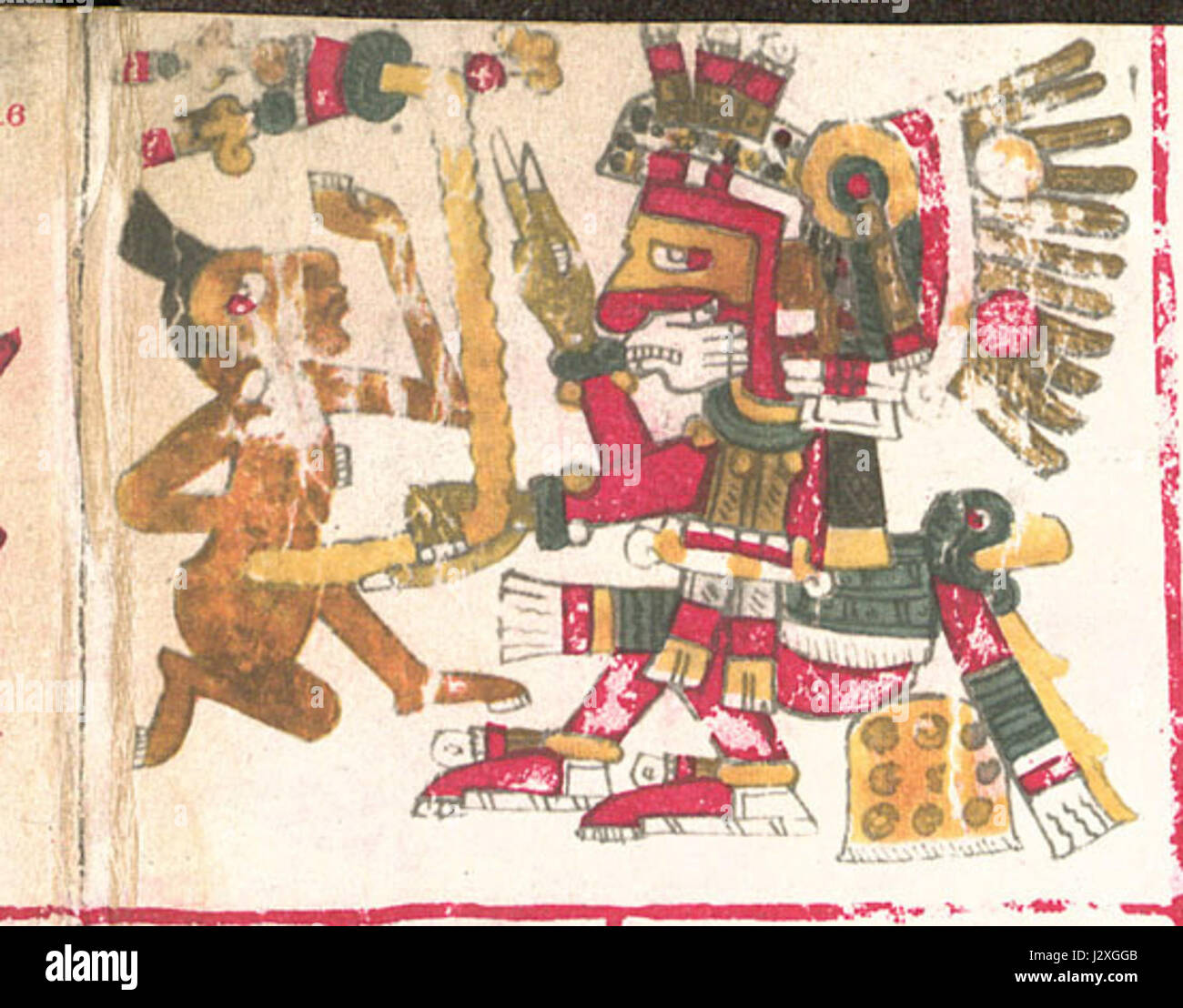 Ahuiteotl is a deity from Aztec mythology, associated with water ...