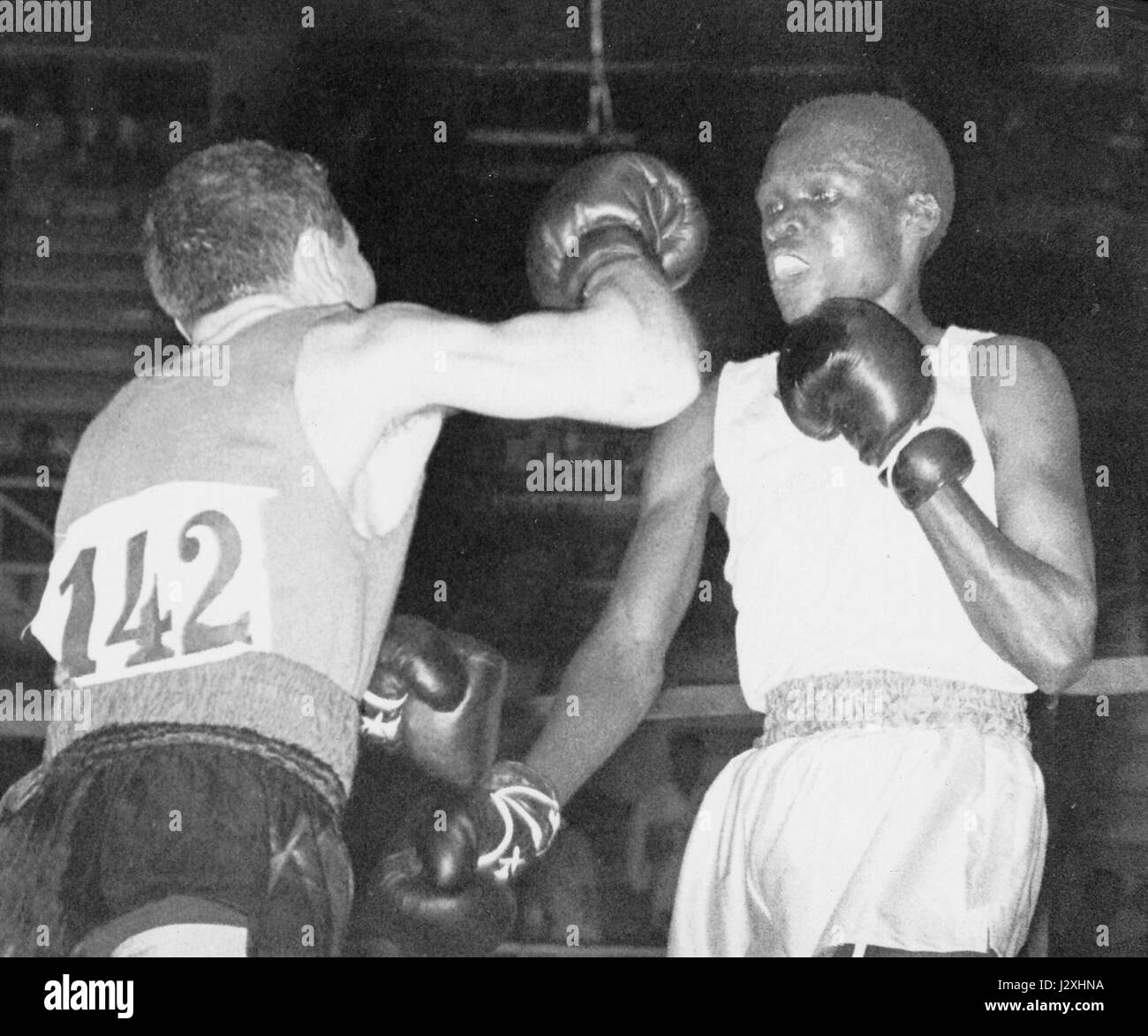 Boxing legends Black and White Stock Photos & Images - Alamy