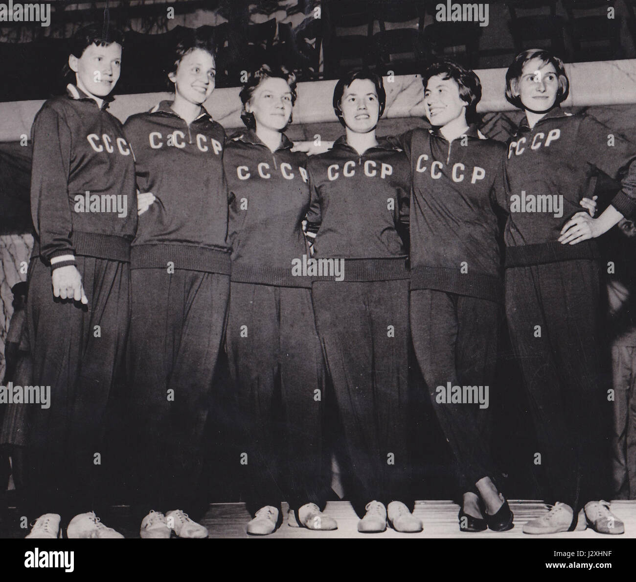 At the 1960 Olympics, the Soviet women's foil fencing team achieved a ...