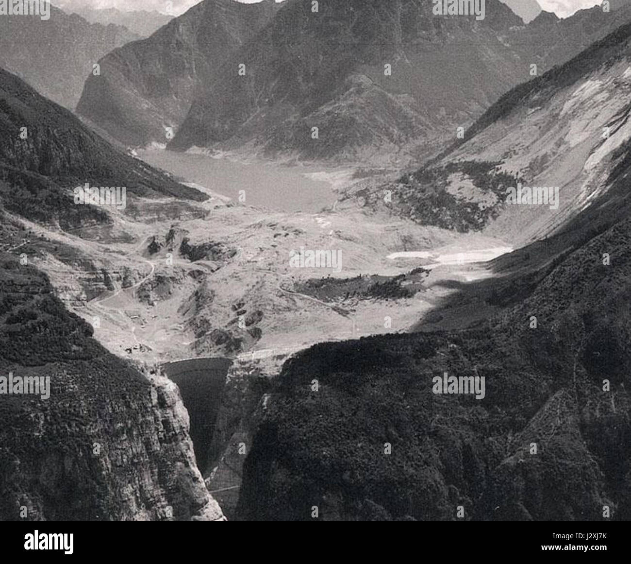 The Vajont Dam disaster occurred in 1963 in Italy when a massive ...