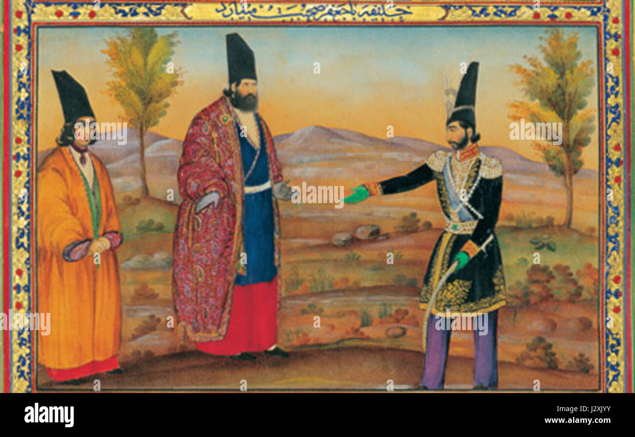 This refers to Amir Kabir, a prominent Persian statesman during the ...