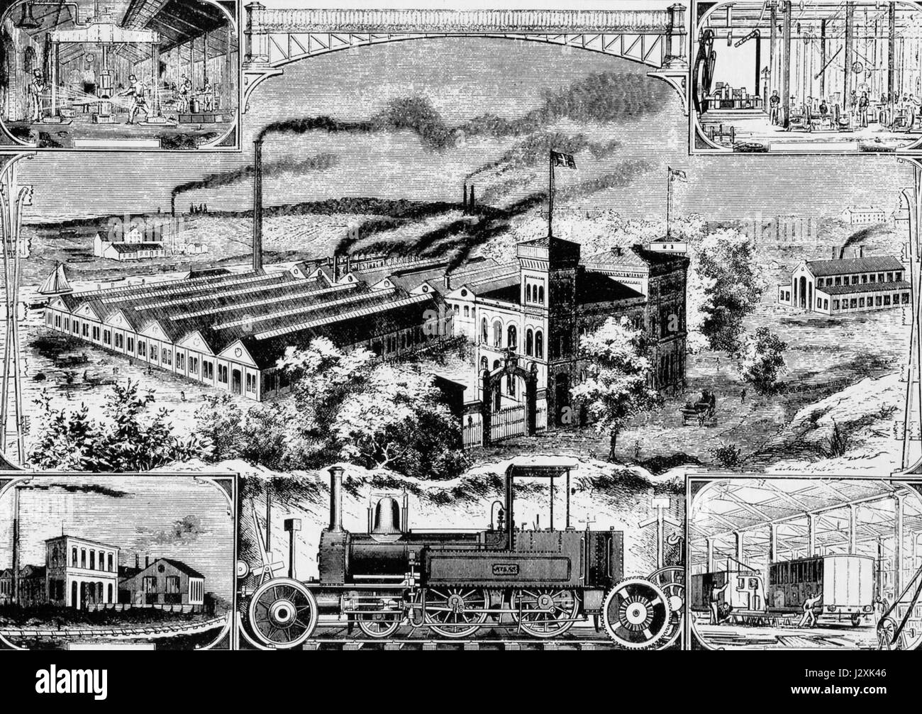 Manufacturing locomotives hi-res stock photography and images - Alamy