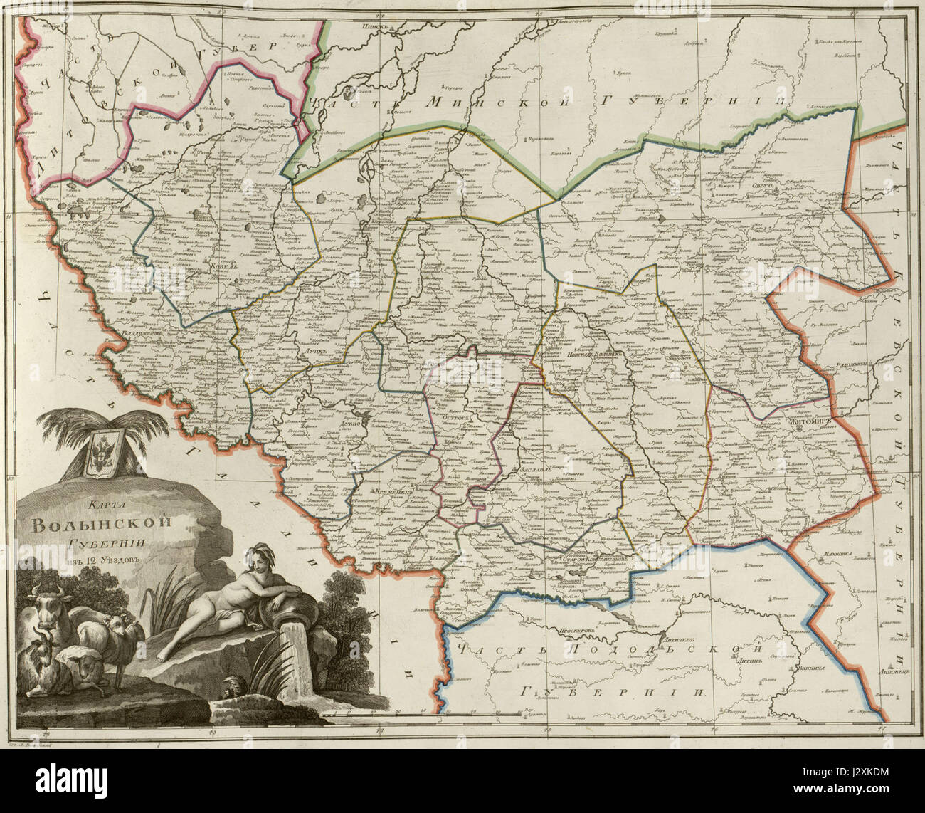 Map of volyn hi-res stock photography and images - Alamy