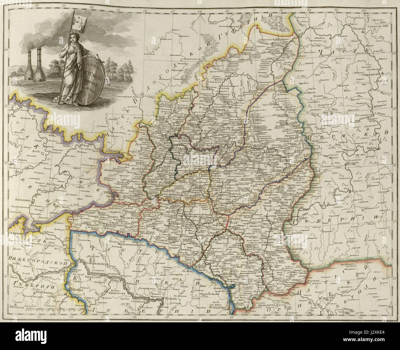 This atlas of the Russian Empire, created around 1800, contains ...