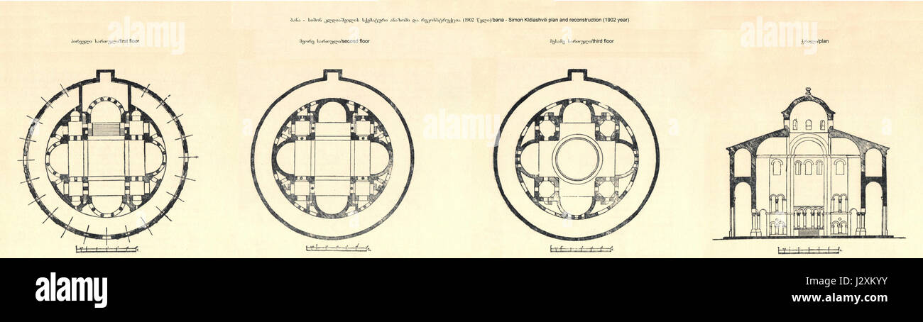 The Bana Cathedral, planned by architect S. Kldiashvili in 1902, is a ...