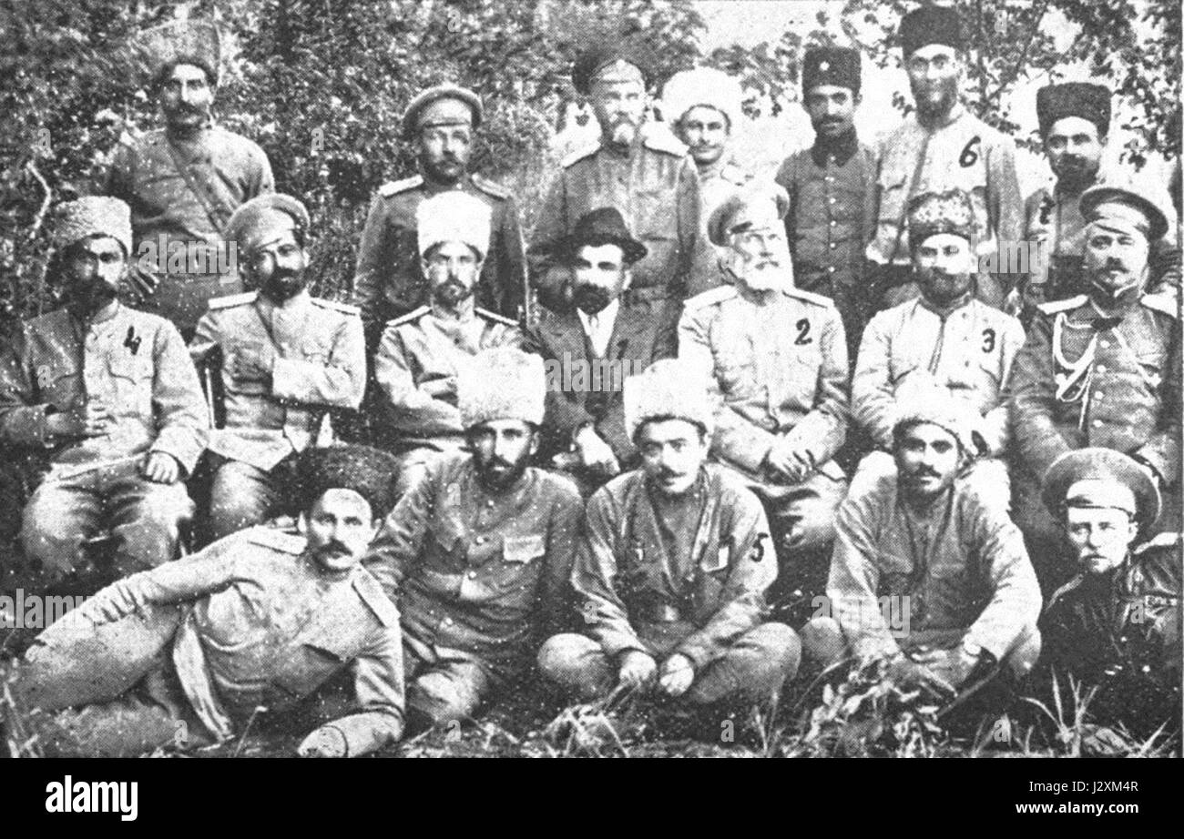 Aram Manukian and others in Van, 1915 Stock Photo - Alamy