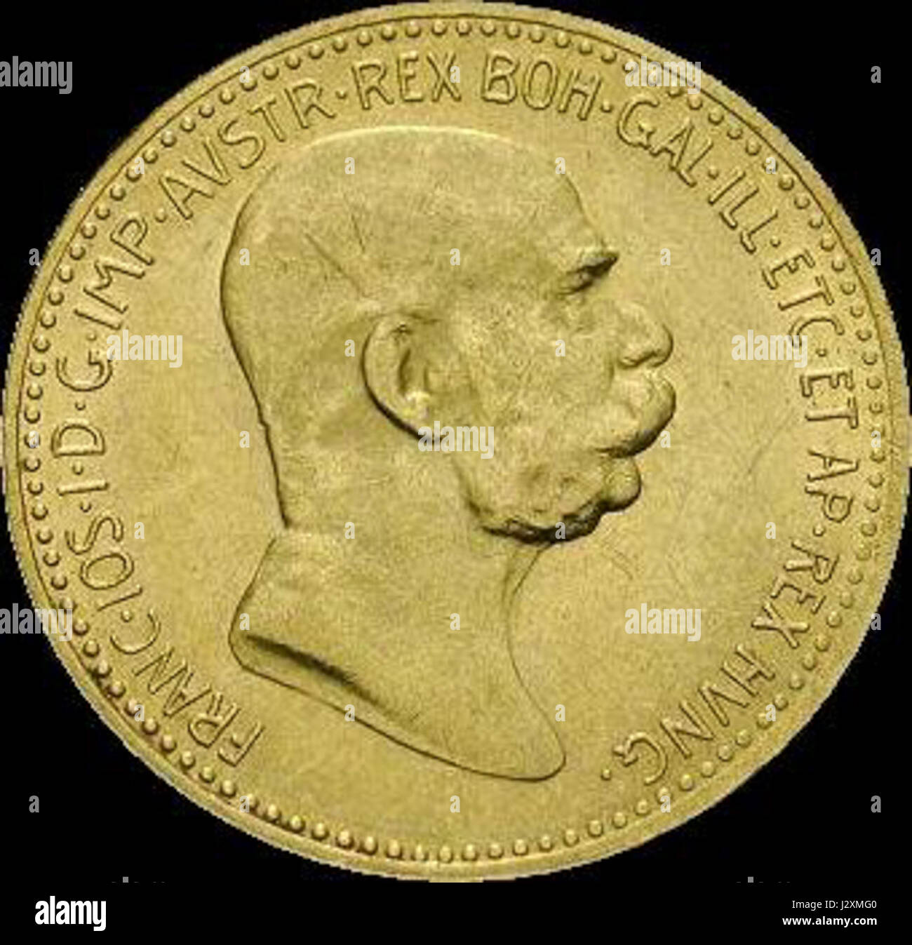 The AHK 10 coronae coin from 1908 celebrates the 60th anniversary of a ...