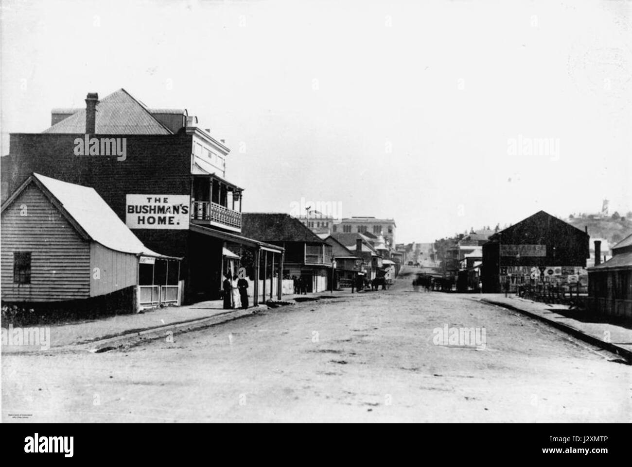 Albert Street in Brisbane, Australia, was a key location in the city ...