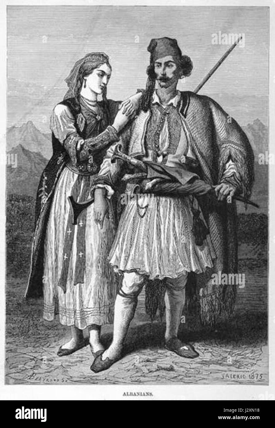 Albanians traditional clothing hi-res stock photography and images - Alamy