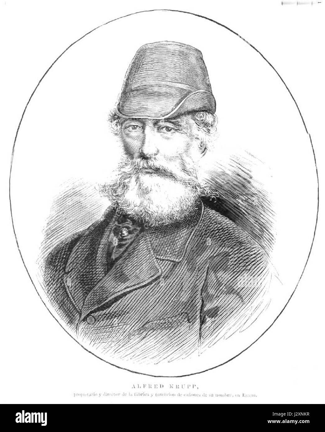 Krupp drawing Black and White Stock Photos & Images - Alamy