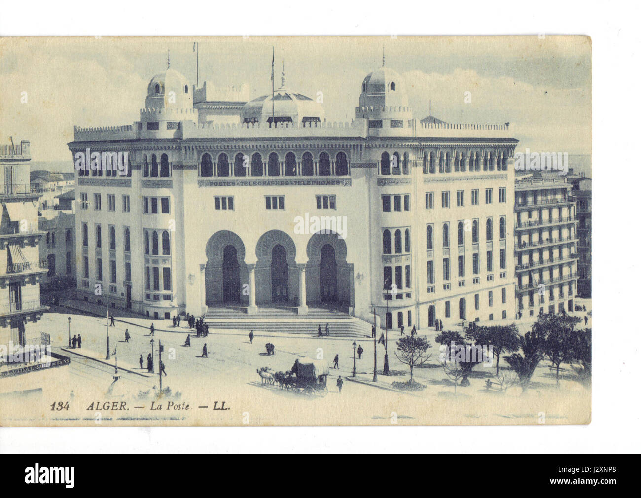 Alger la Poste is a historical postal service building in the city of ...