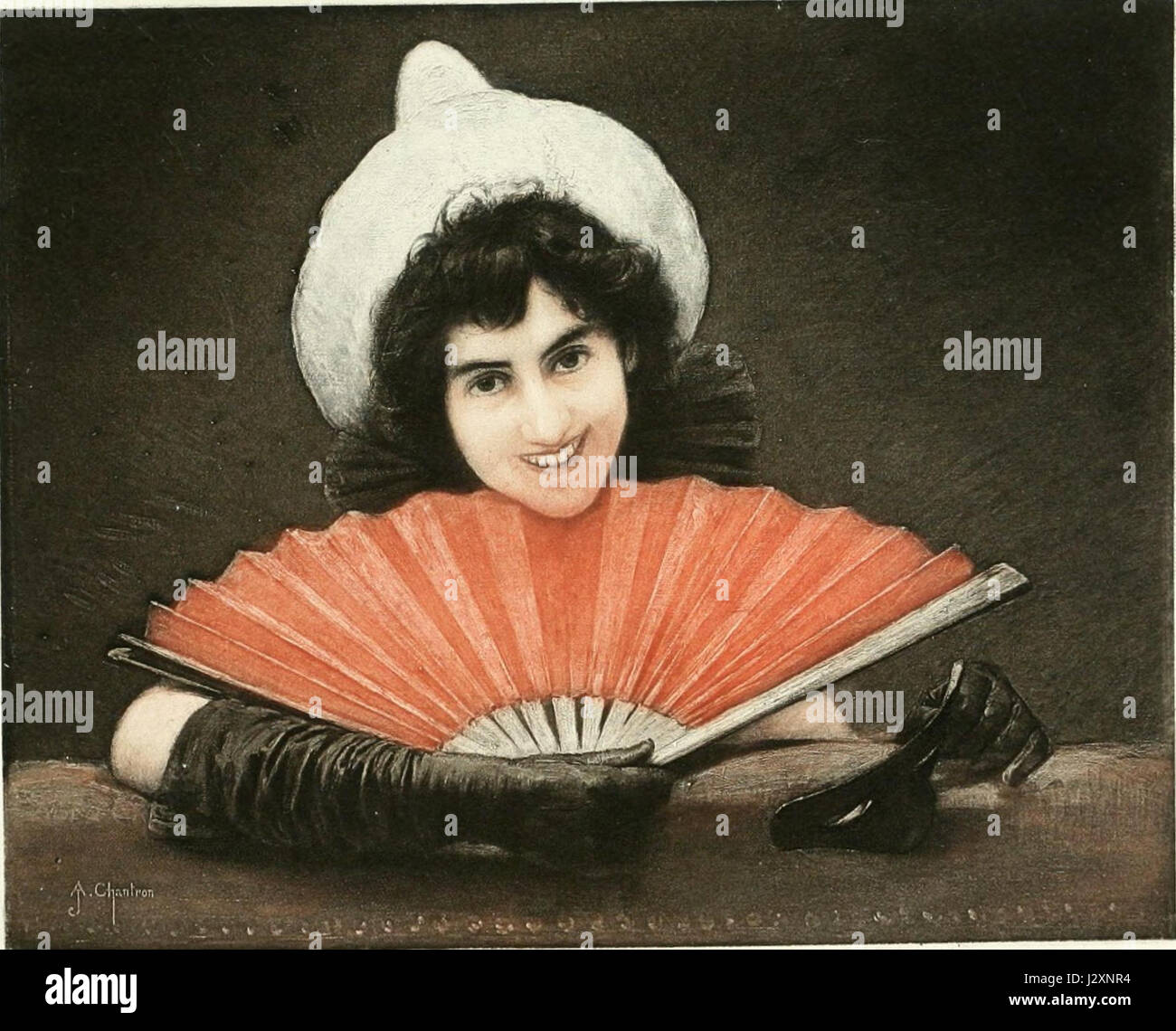 'Pierrette' by Alexandre Jacques Chantron is a renowned French ...