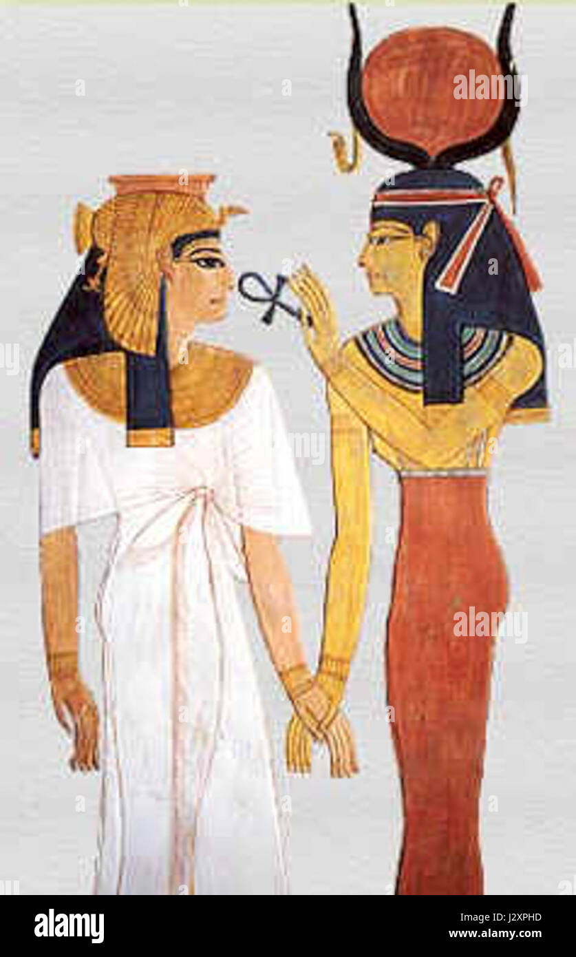 Nefertari tomb and isis hi-res stock photography and images - Alamy