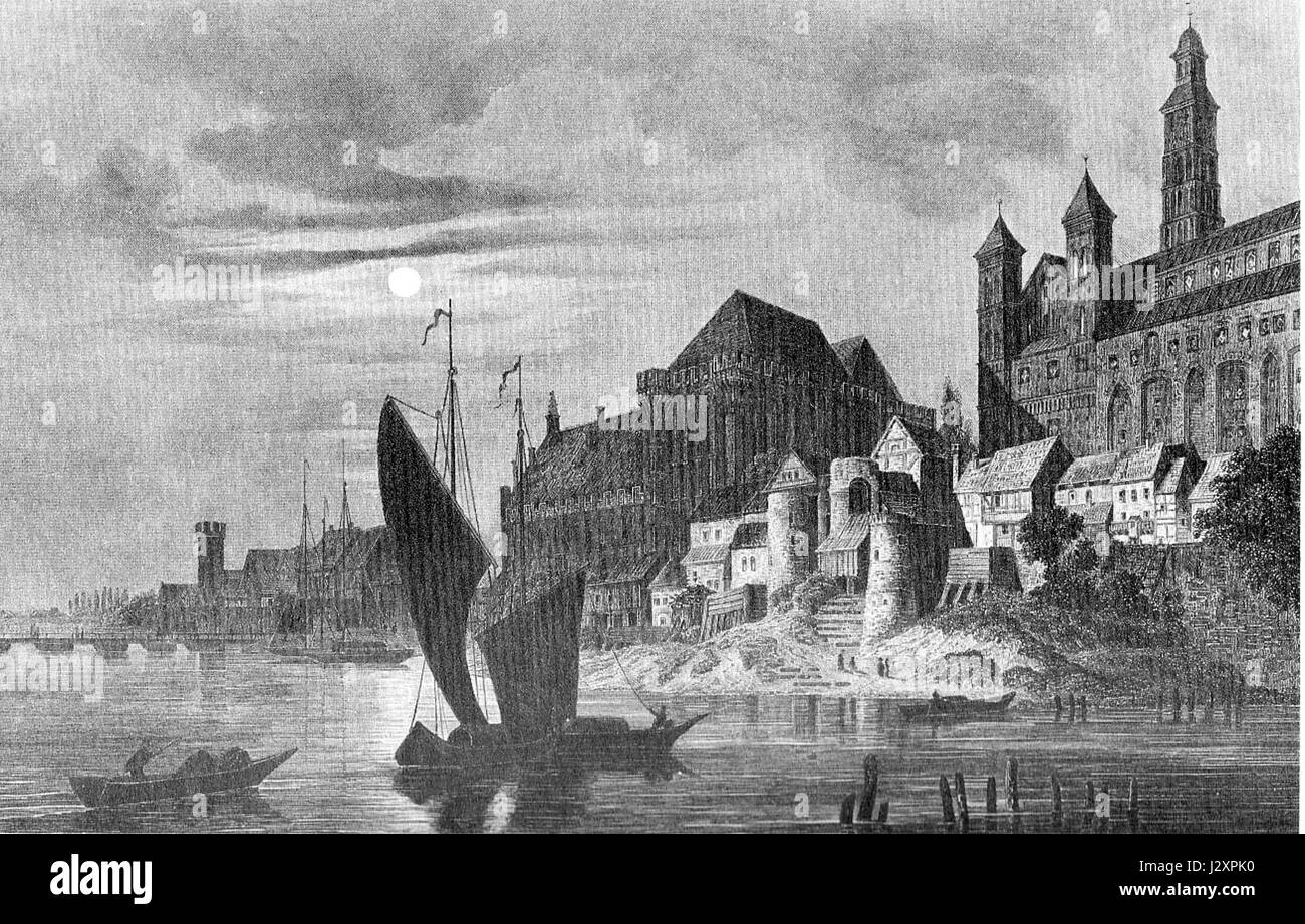 Marienburg map hi-res stock photography and images - Alamy