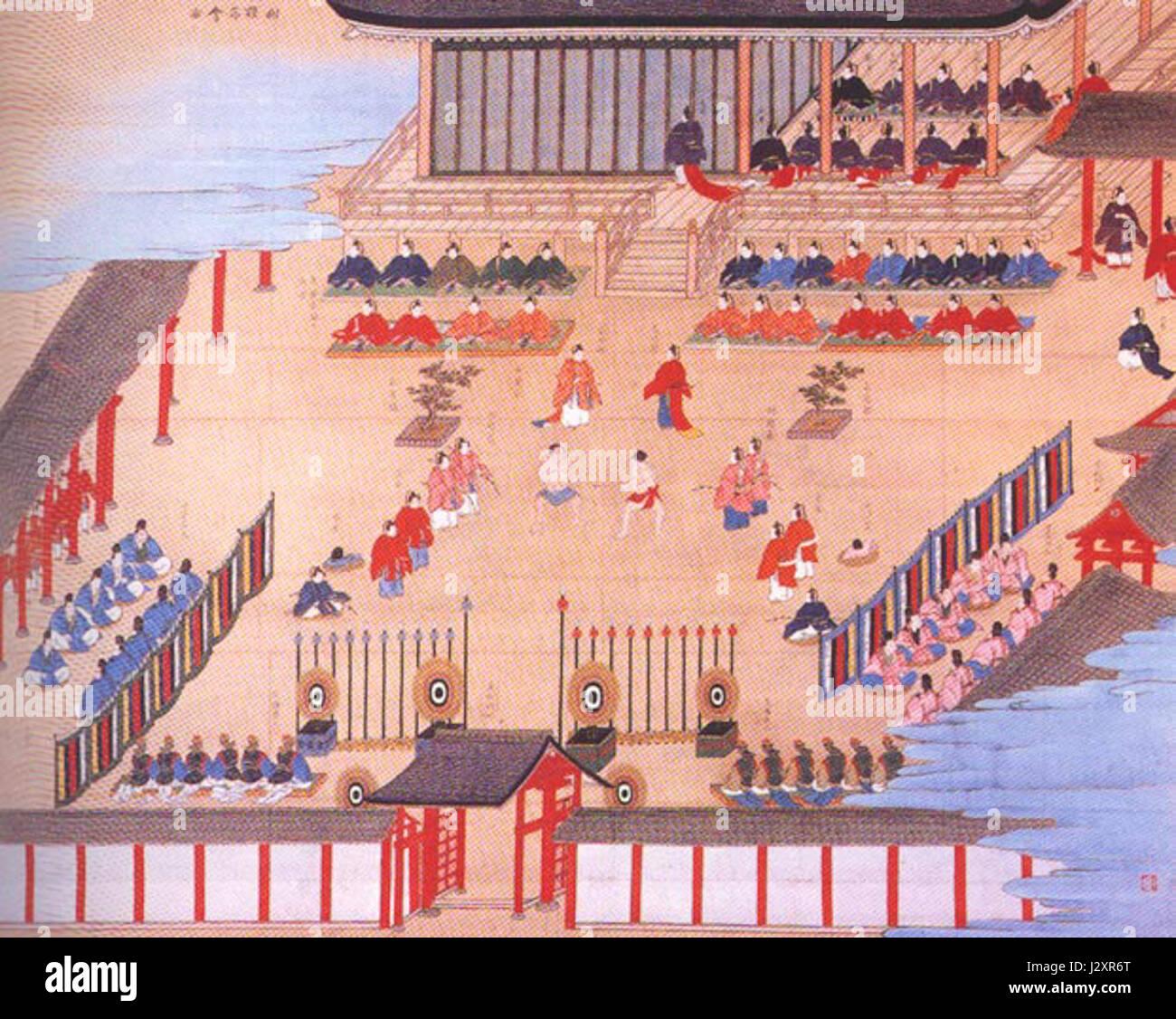 Ancient sumo competitions, originating in Japan, are ceremonial ...