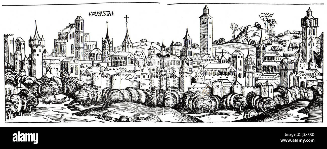1493 augsburg hi-res stock photography and images - Alamy