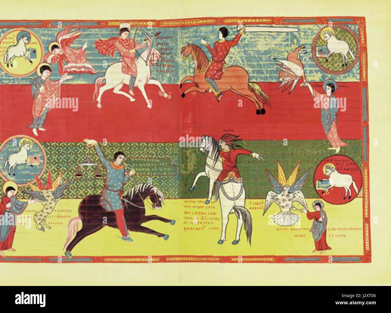 This is a reference to a medieval manuscript, the Apocalypse of Saint ...