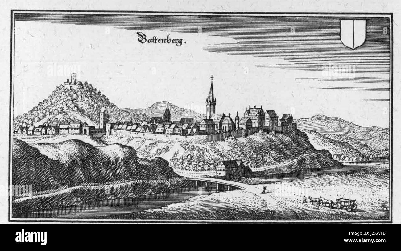 Battenberg refers to a historical title and family name, often ...