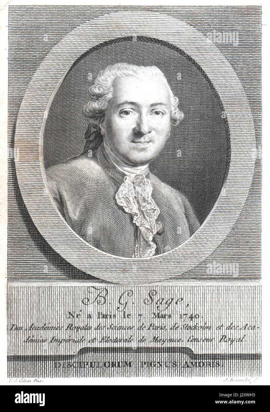 Balthazar Georges Sage 1 Stock Photo - Alamy