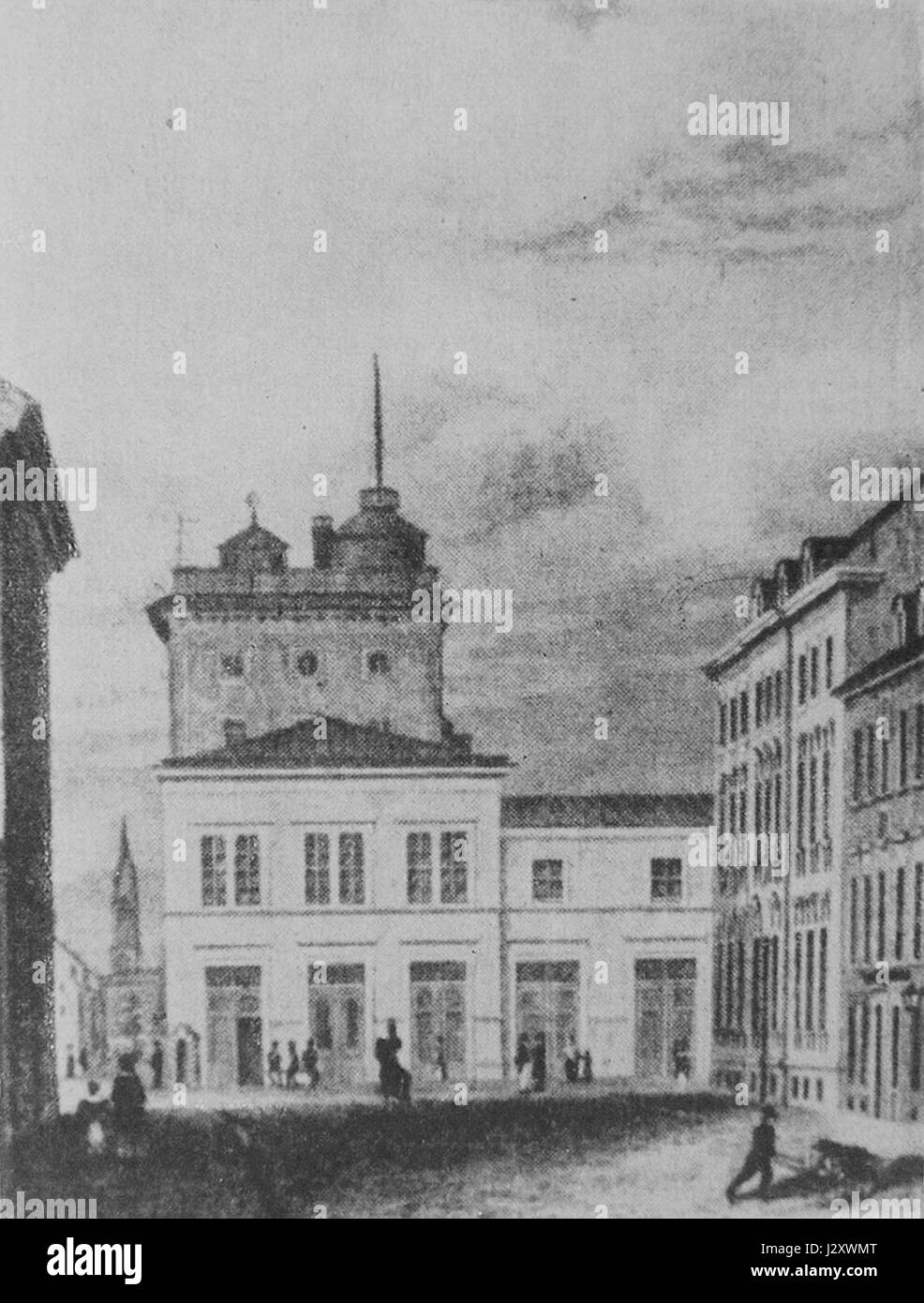 The Berliner Sternwarte (Berlin Observatory) was a key scientific ...