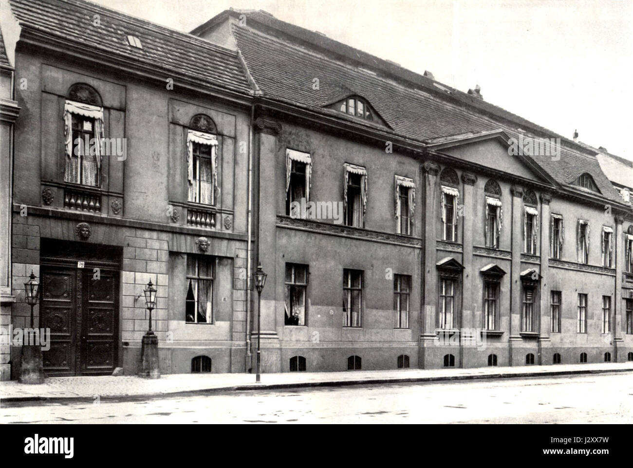 'Berlin Wilhelmstrasse 76, 1880' is a historical address, showcasing ...