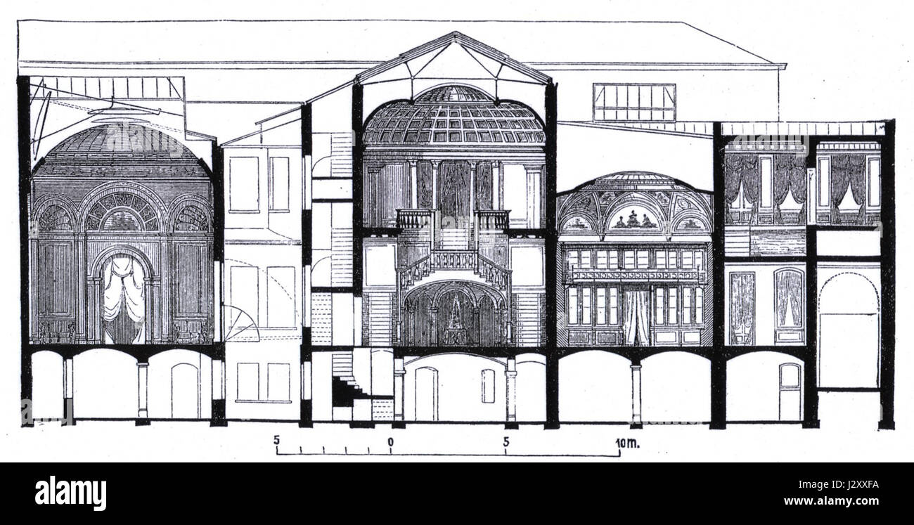 A historical photograph of the Palais Strousberg in Berlin, showing its ...