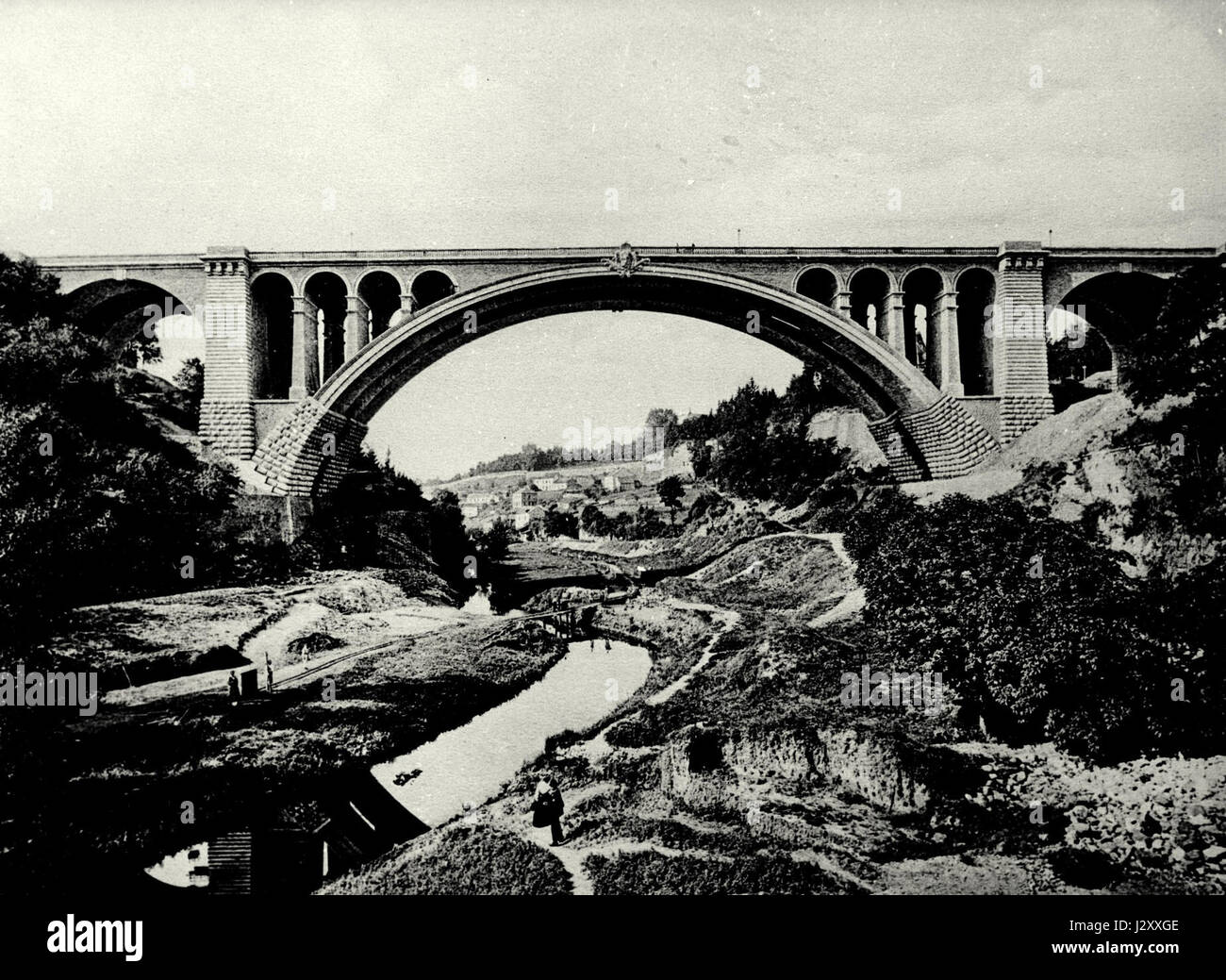Bernhoeft Adolphe Bridge-33 Stock Photo - Alamy