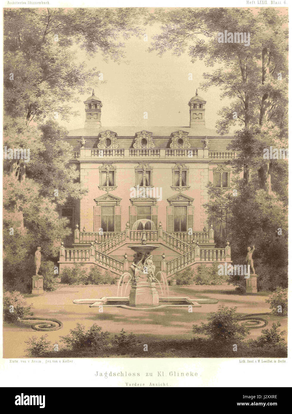 18th century hunting estate hi-res stock photography and images - Alamy