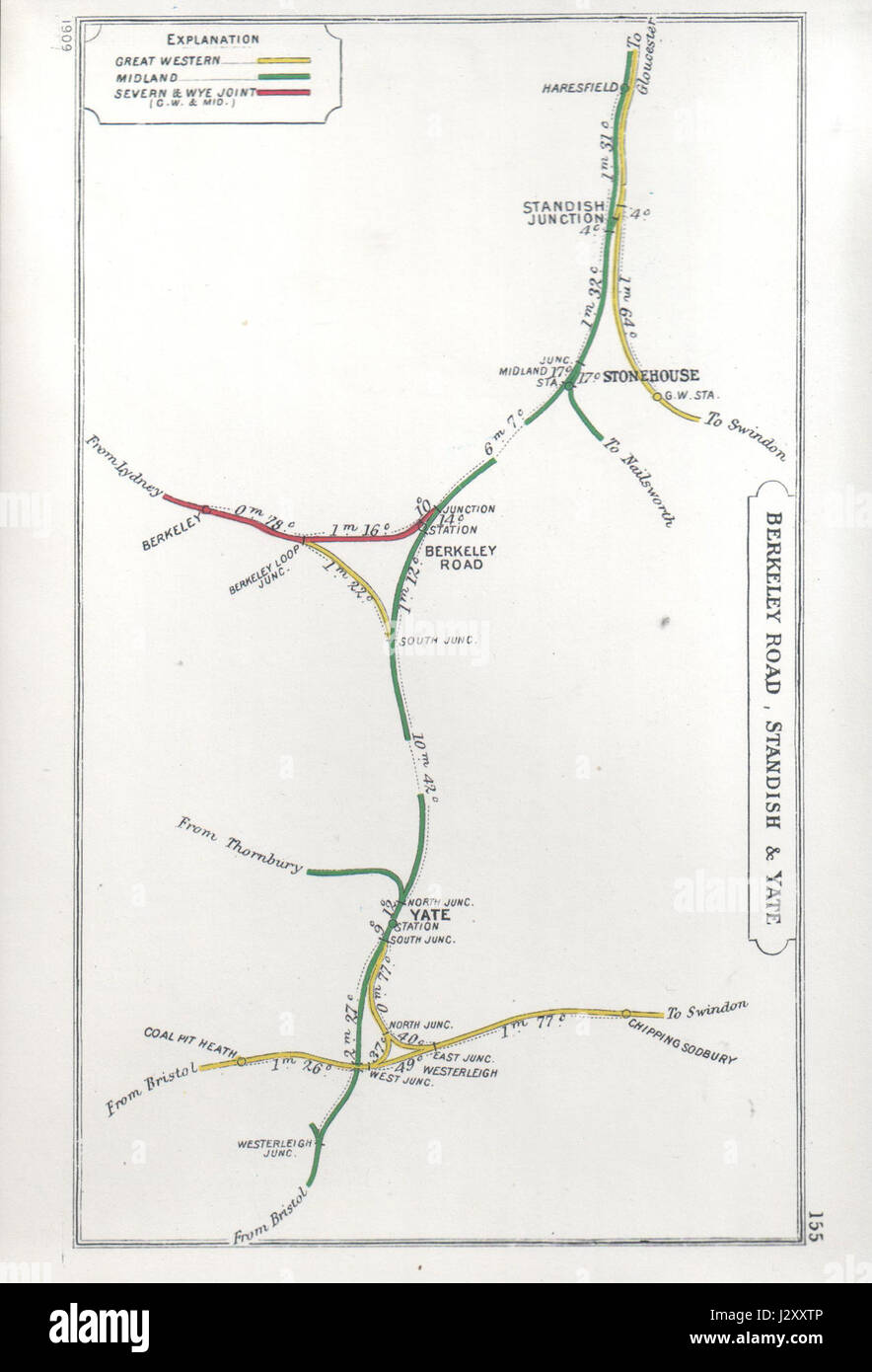 Map of standish hi-res stock photography and images - Alamy