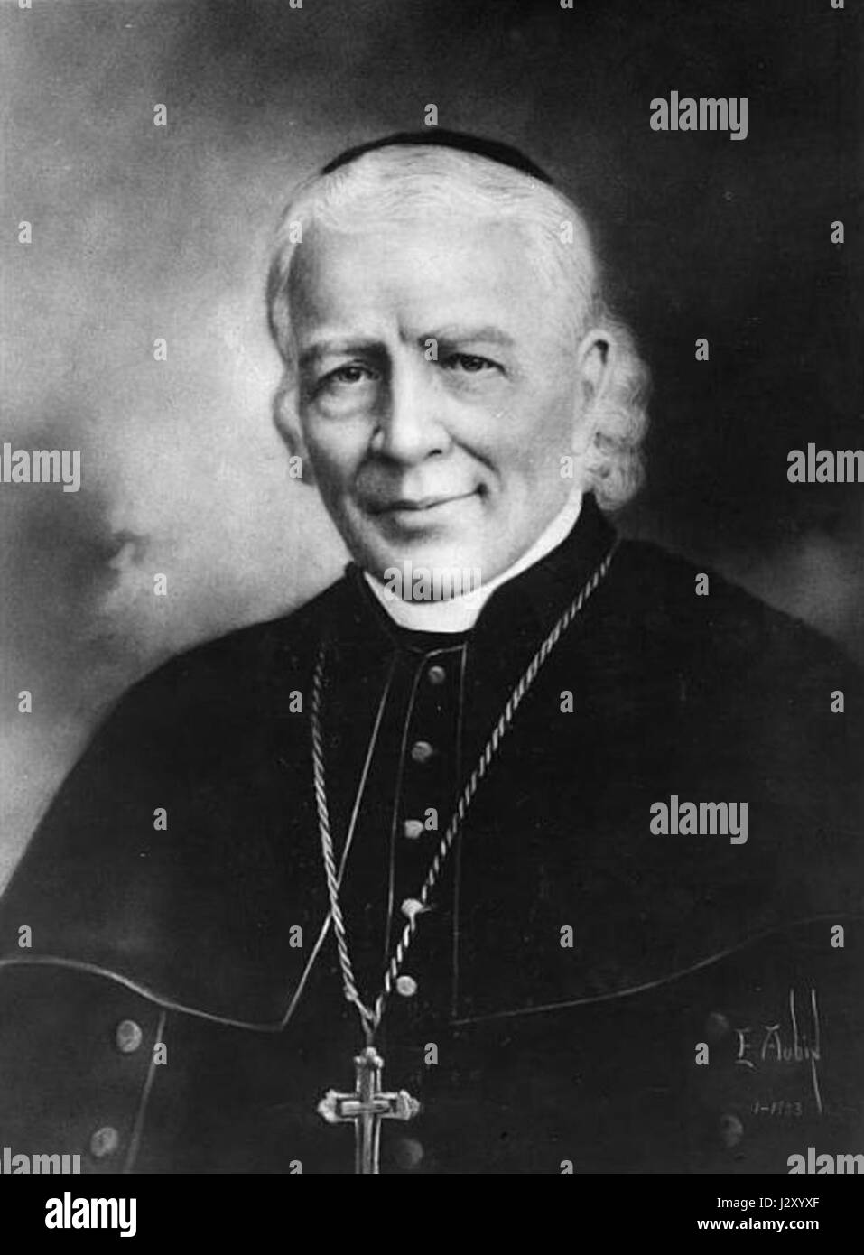 This refers to a photograph of Bishop Ignace Bourget, a prominent ...