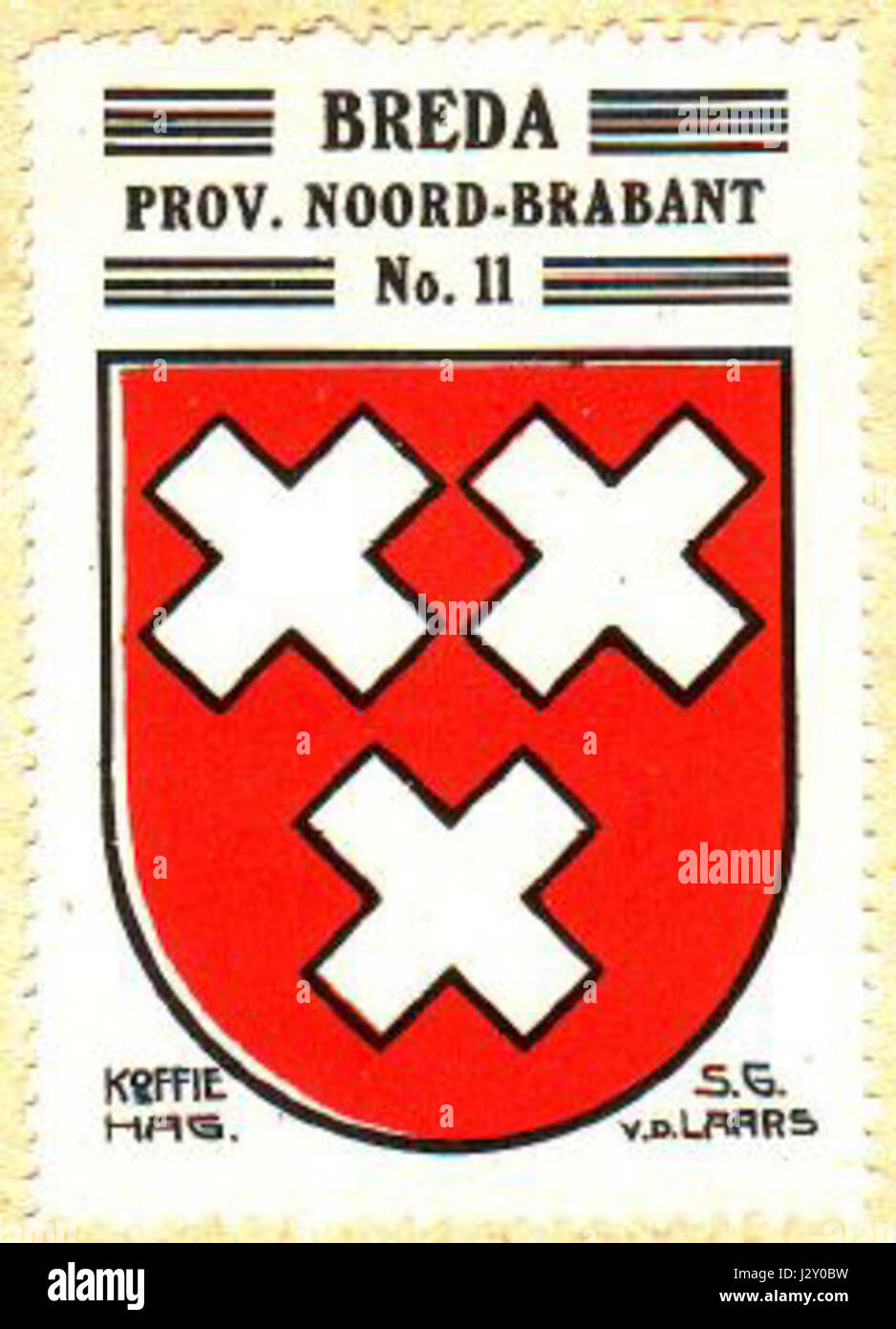 The Coat of Arms of Breda is a heraldic symbol associated with the ...