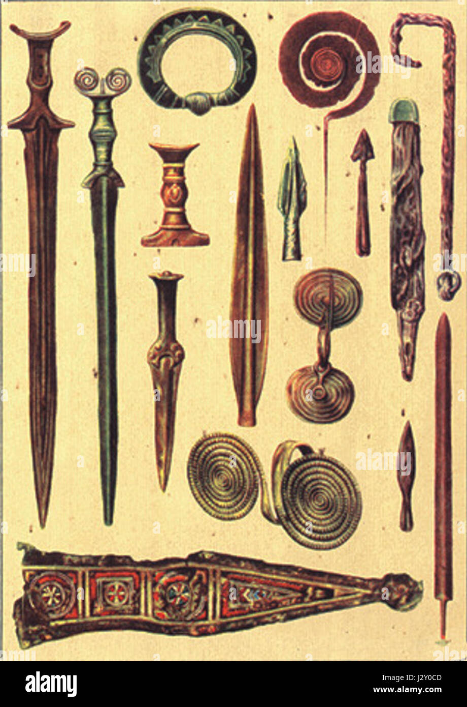Bronze age swords hi-res stock photography and images - Alamy