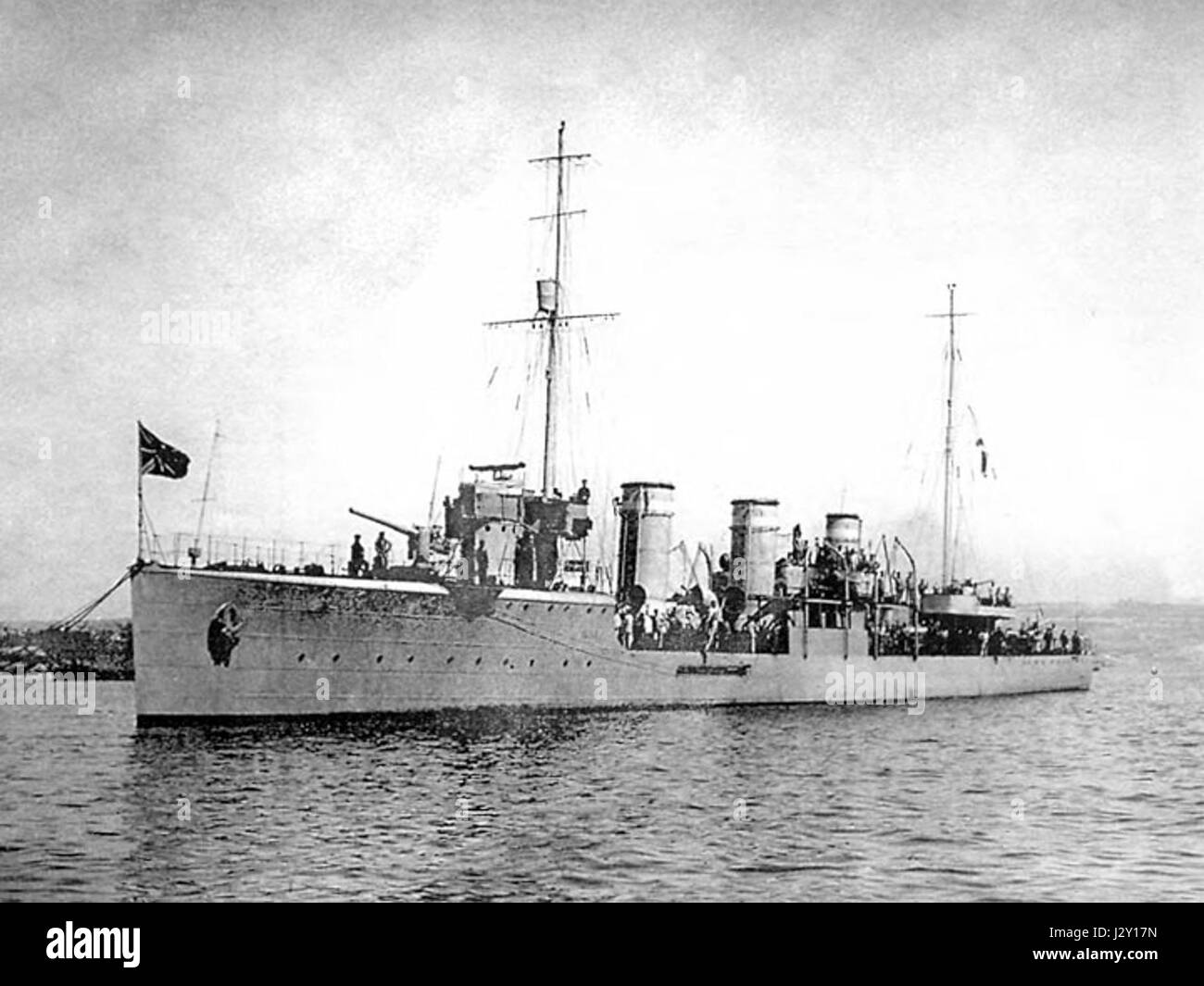 Bystryy, a Russian destroyer active between 1913 and 1917, played a ...