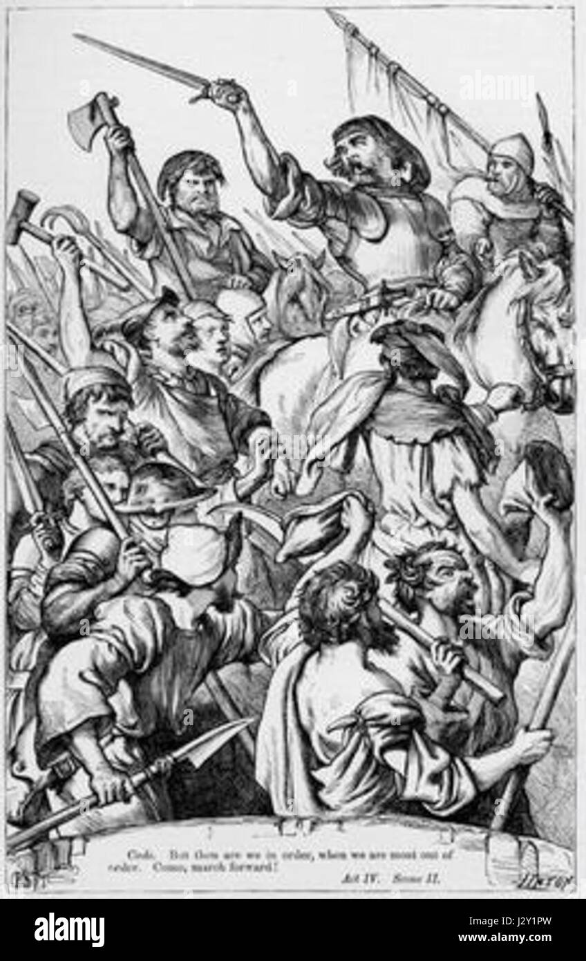 The Cade Rebellion was a 1450 uprising in England led by Jack Cade ...