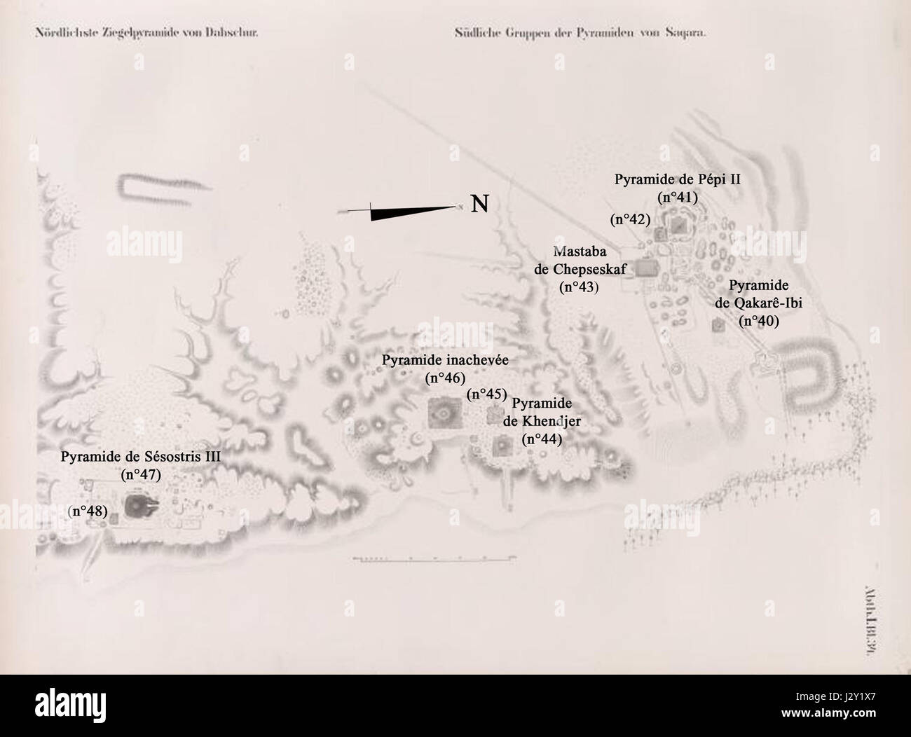 Lepsius map hi-res stock photography and images - Alamy