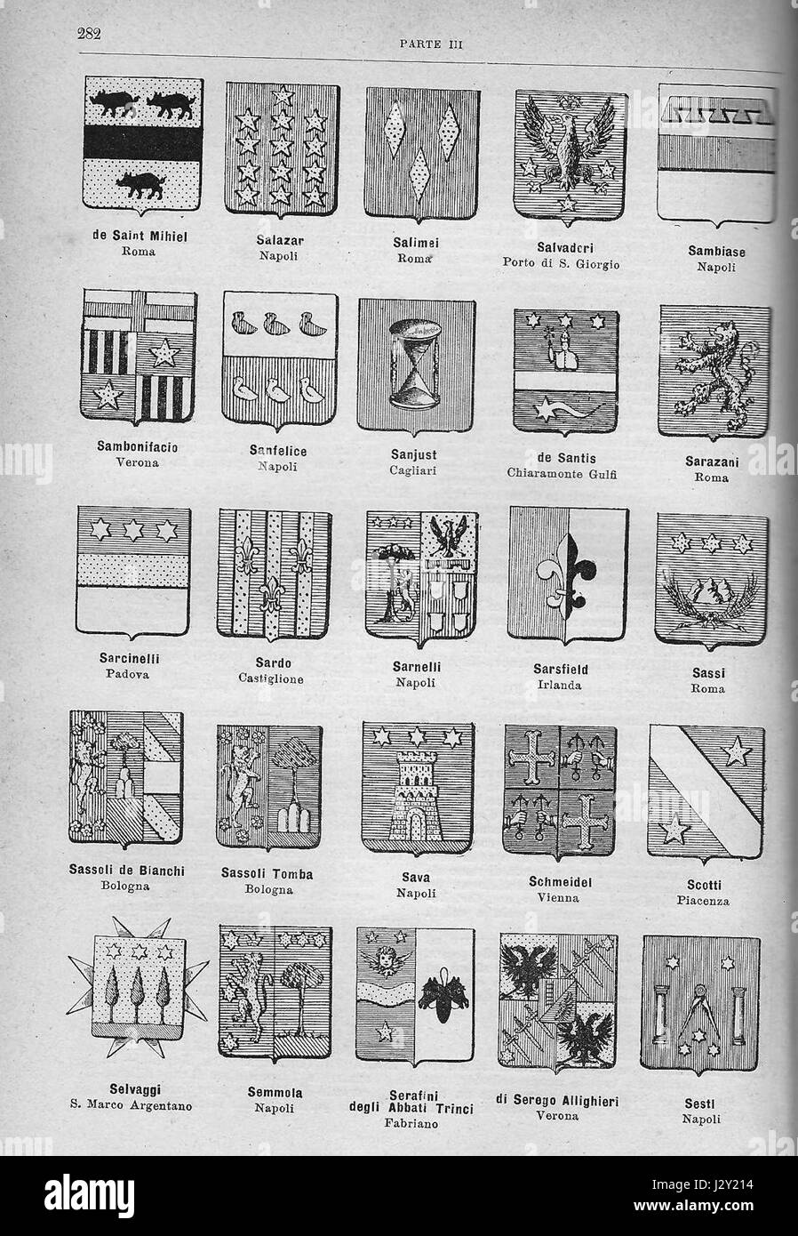 The 'Calendario d'oro 1900' page 282 is part of a historical calendar ...