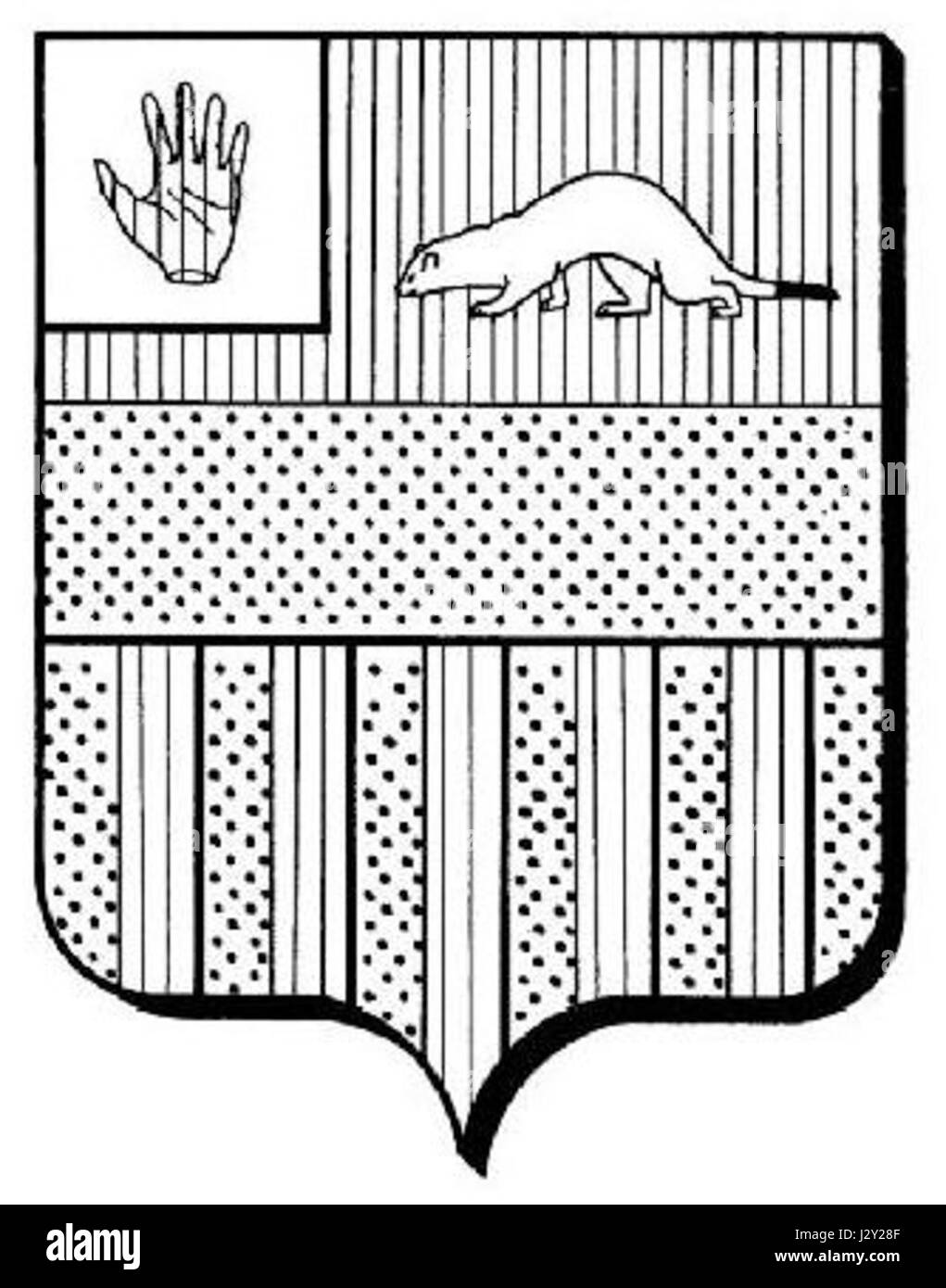 Cartier Coat of Arms Stock Photo - Alamy