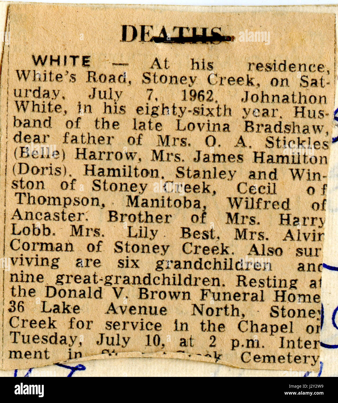 Cecil White's father likely refers to a historical or genealogical ...