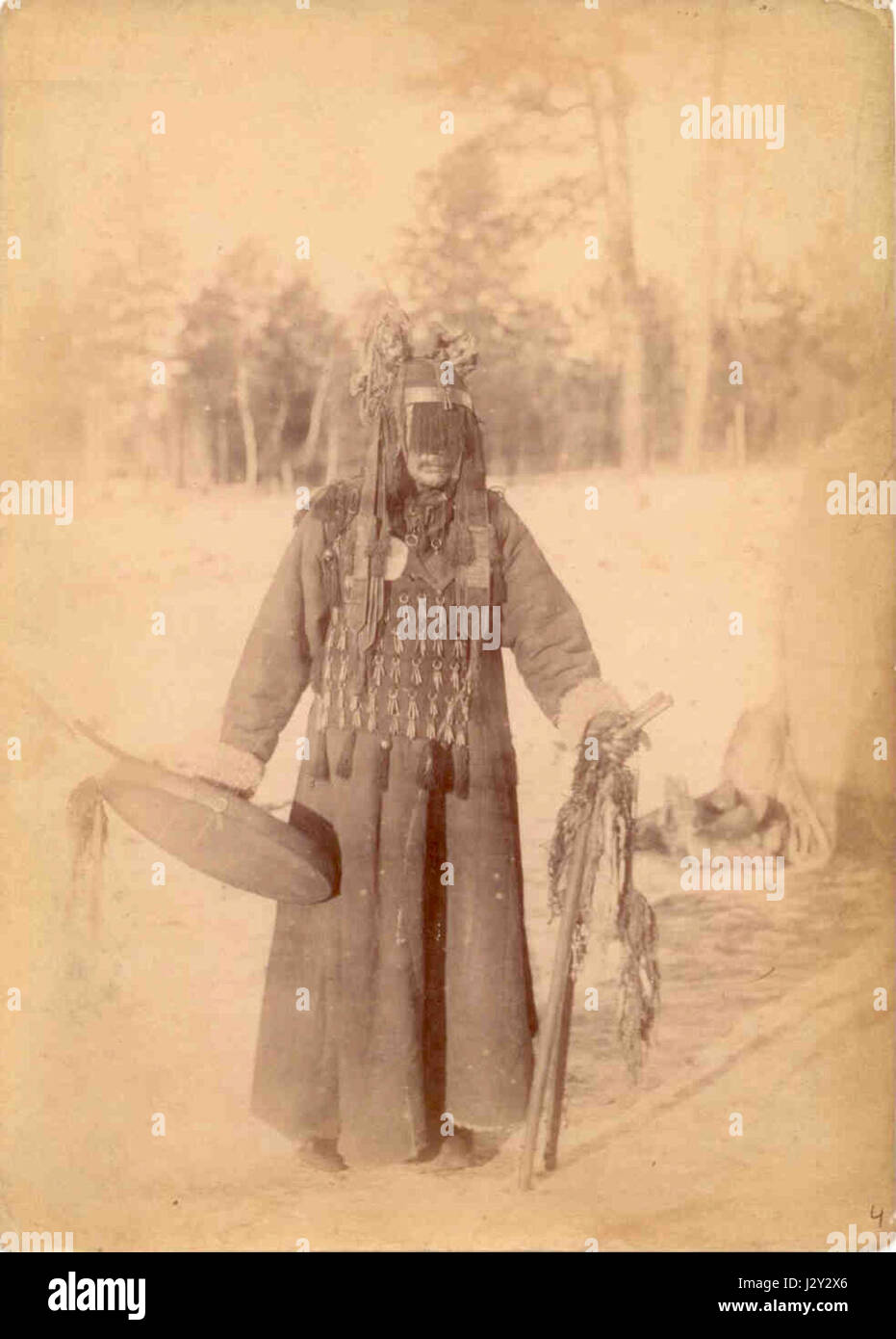 Chaman illustration vintage hi-res stock photography and images - Alamy