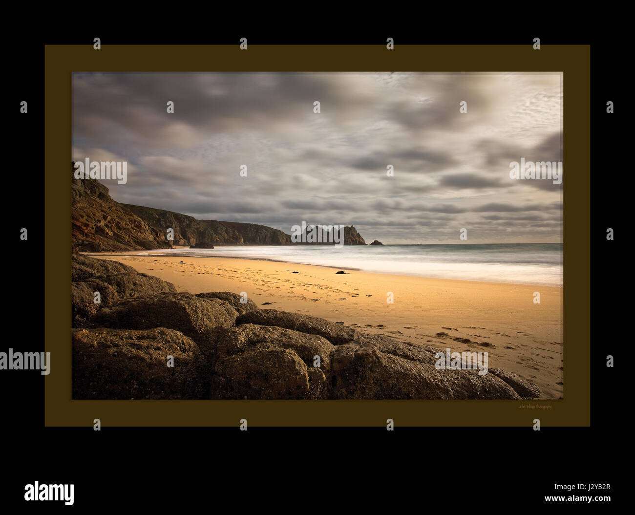 Cornish landscapes coastal scenes beach Stock Photo - Alamy