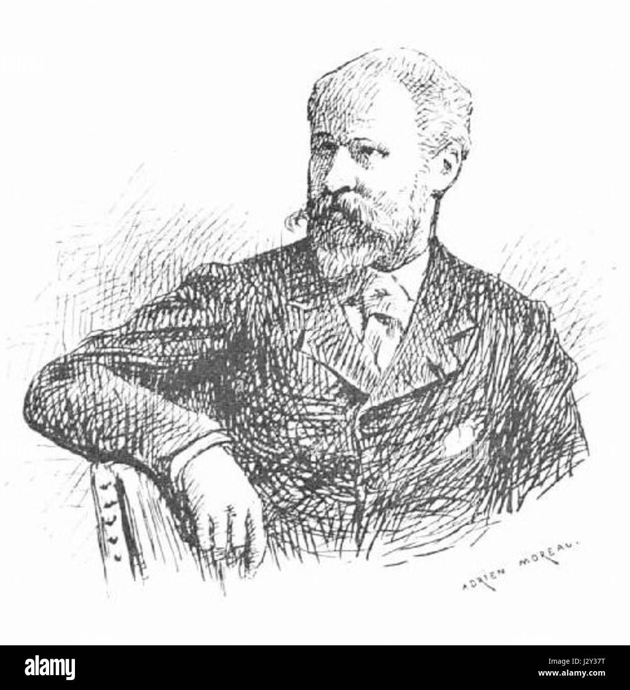 Adrien Moreau was a French artist, known for his paintings and ...