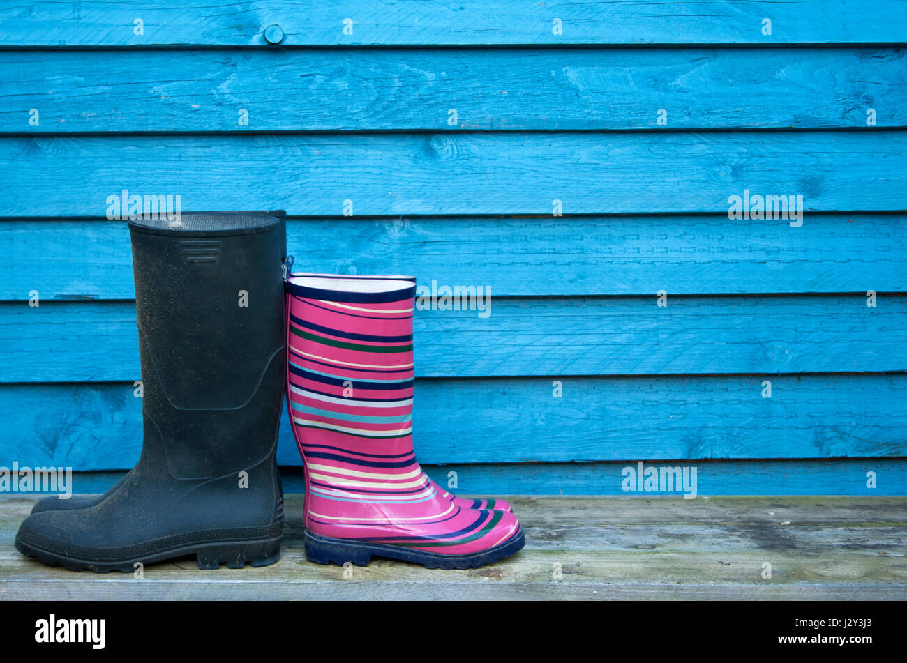 Couple in rubber boots hi-res stock photography and images - Alamy