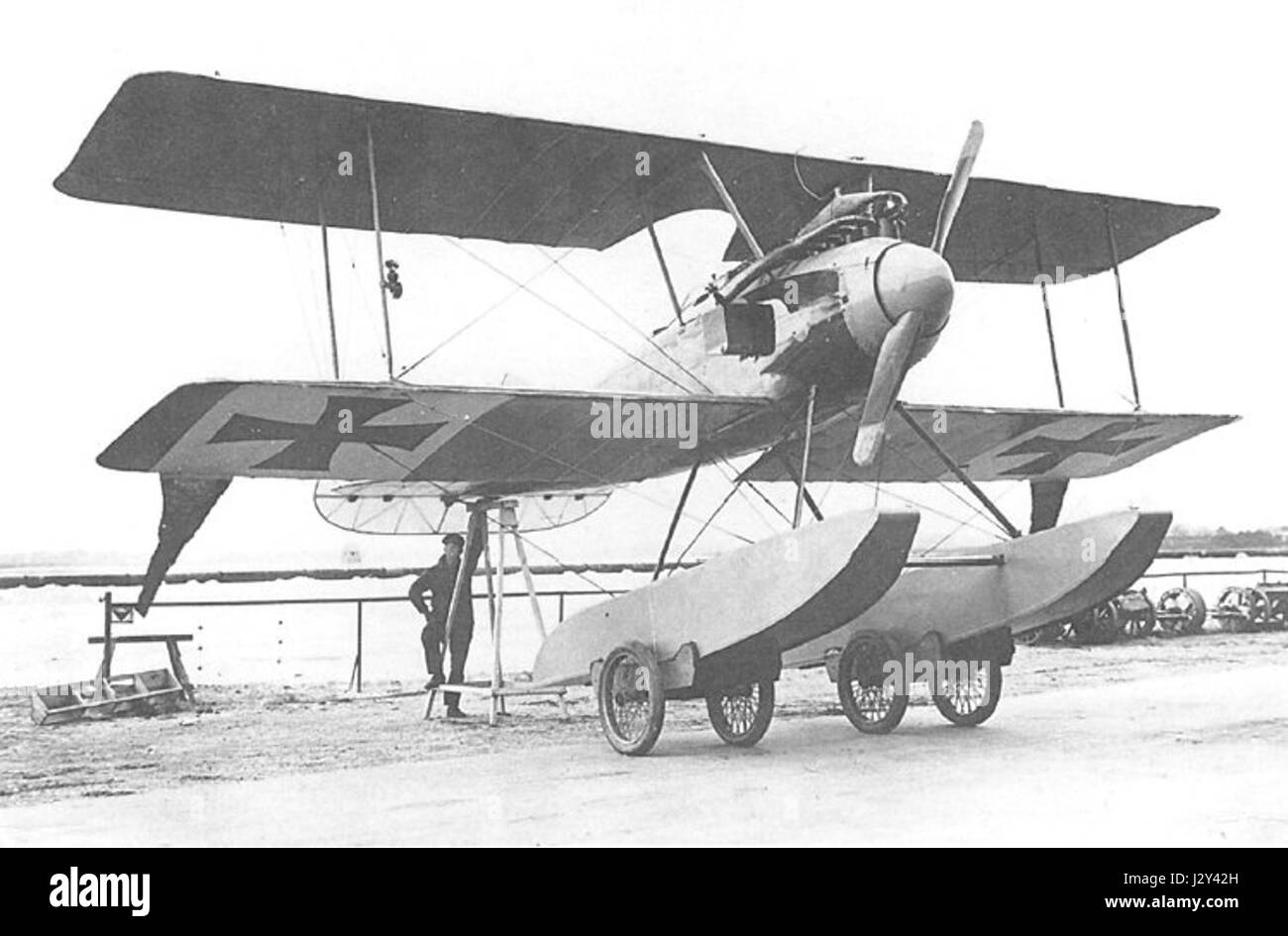Albatros biplane hi-res stock photography and images - Alamy