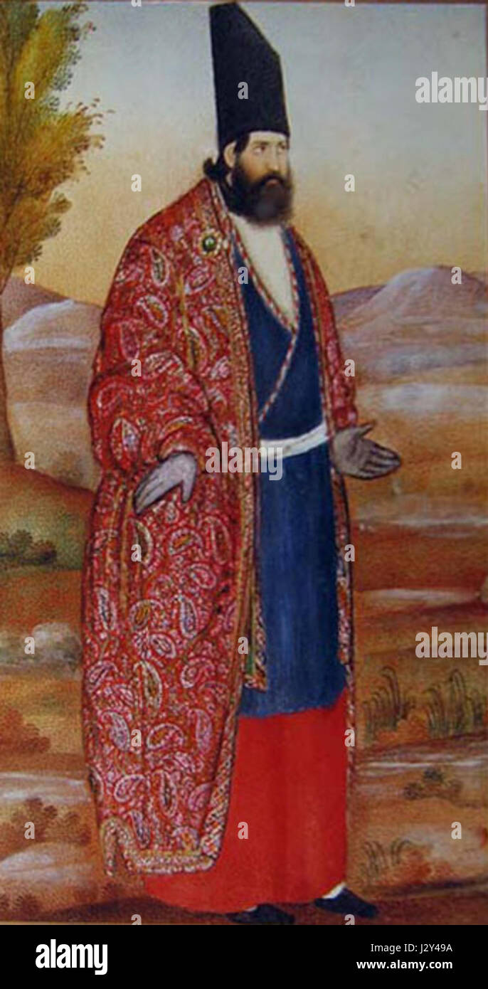 A portrait or historical image of Amir Kabir, an important figure in ...