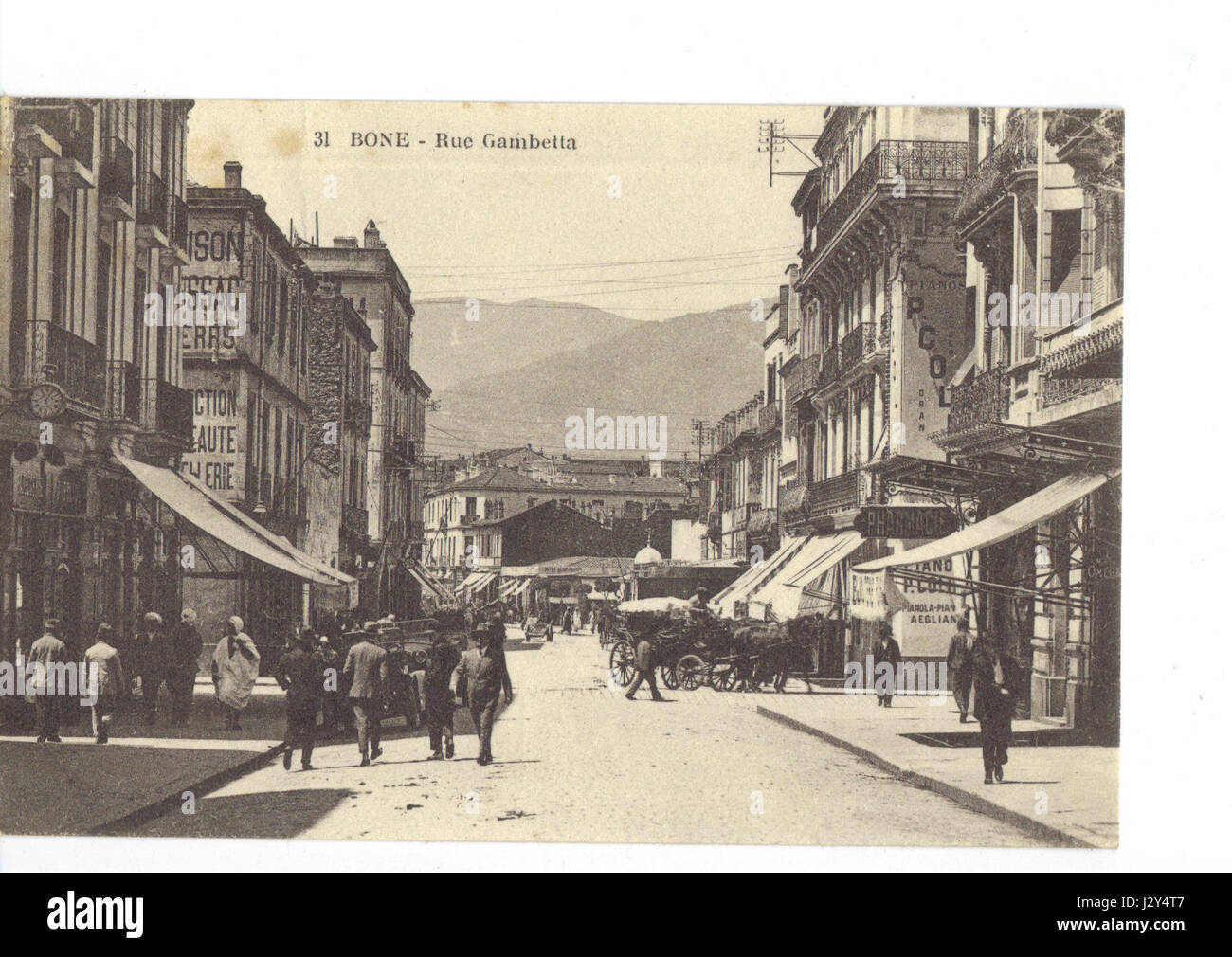 Map of annaba hi-res stock photography and images - Alamy